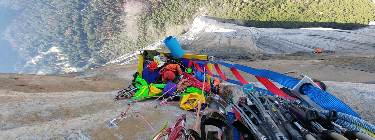 Portaledge progression - New designs - Aiguille Alpine