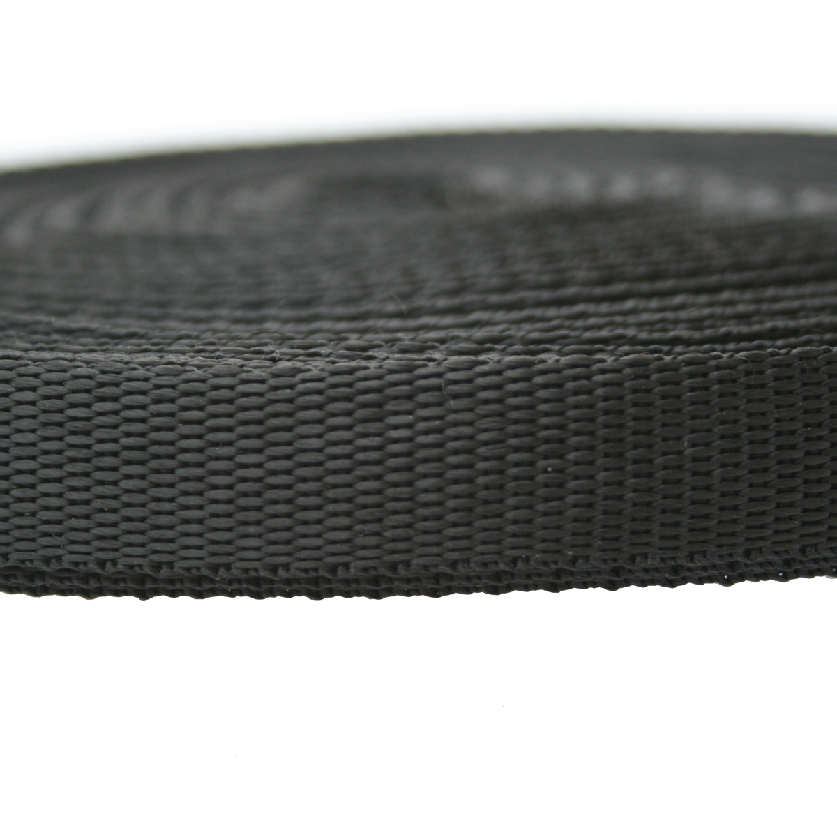 19mm Black Polypropylene Webbing - Aiguille Alpine