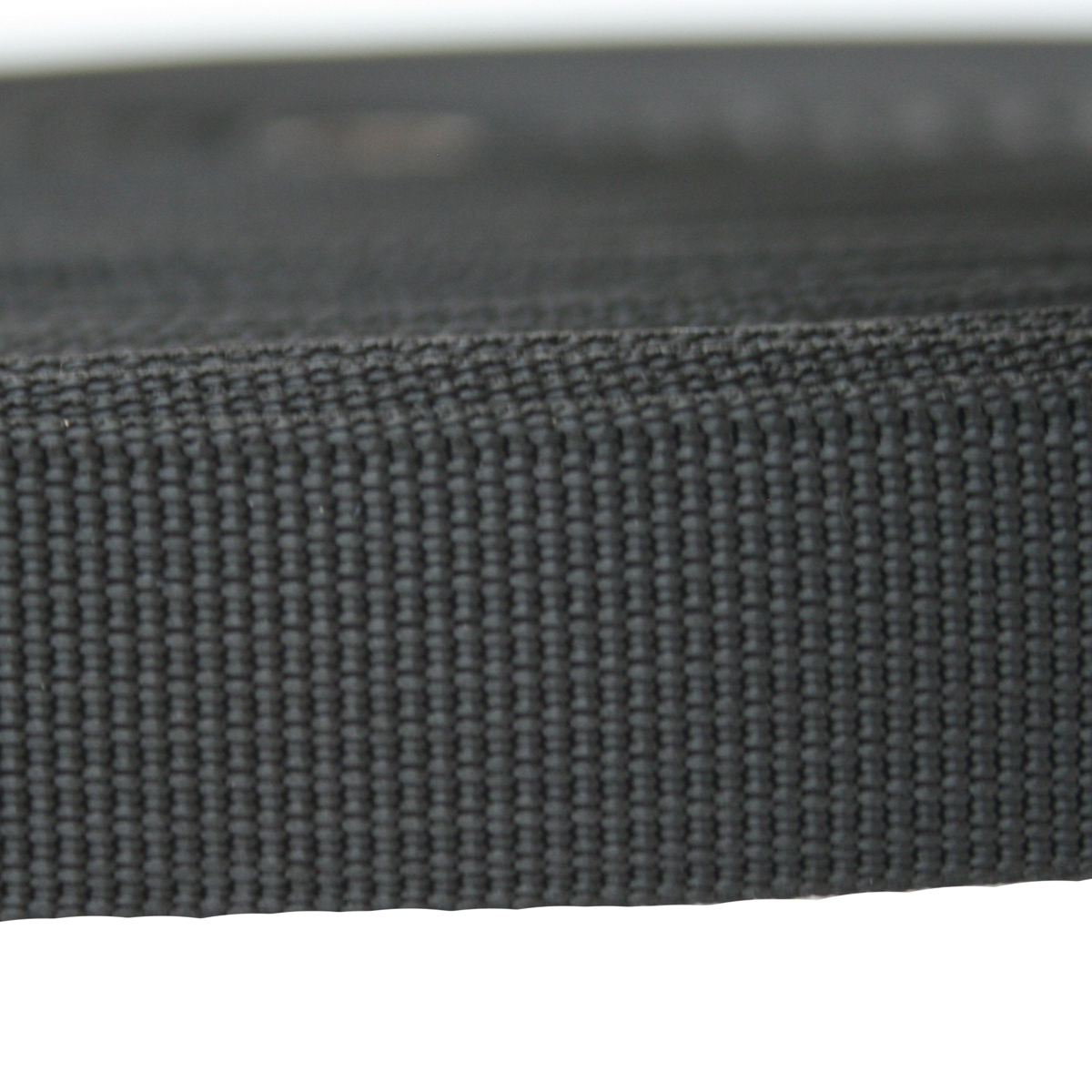 25mm Black Polyester Webbing - Aiguille Alpine