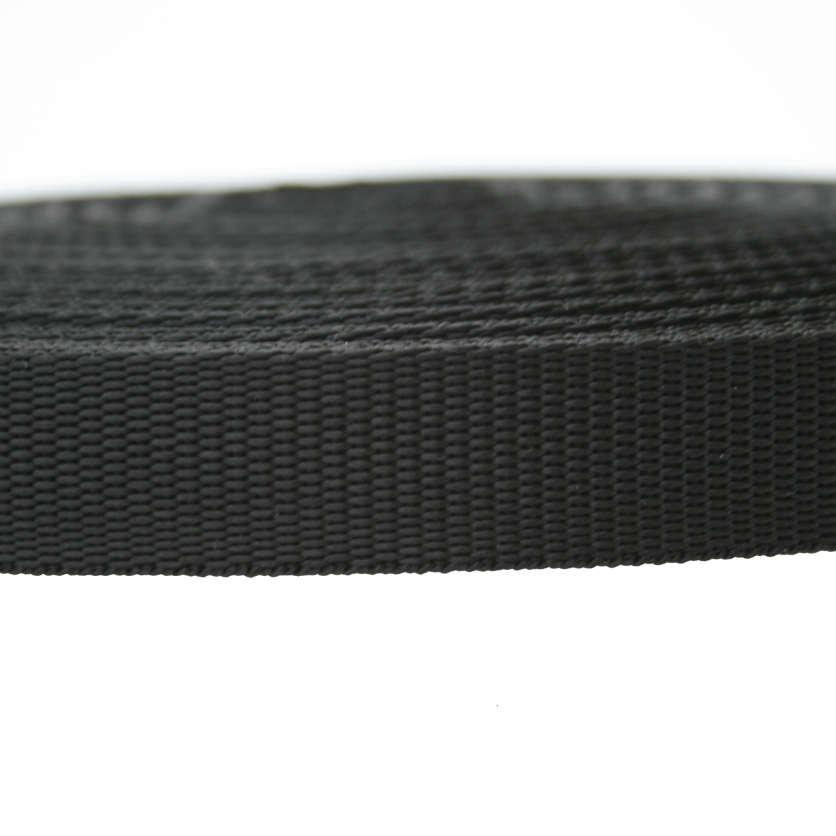 25mm Black Polypropylene Webbing - Aiguille Alpine