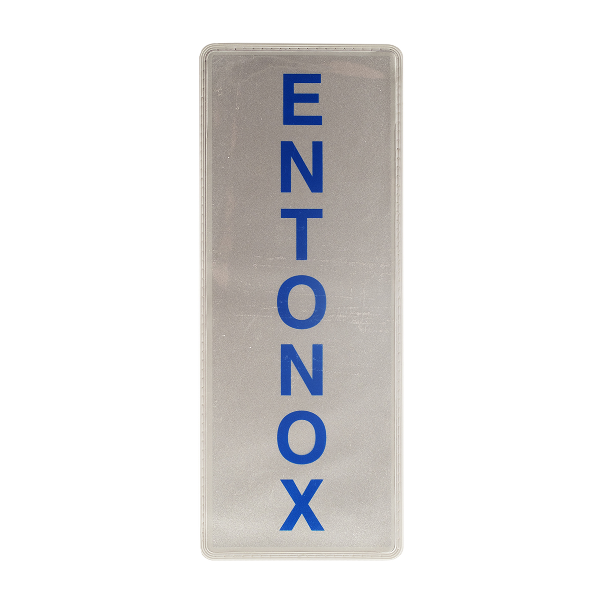 Entonox label - Aiguille Alpine