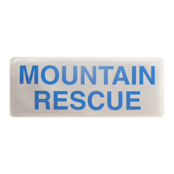 Mountain Rescue label - large - Aiguille Alpine