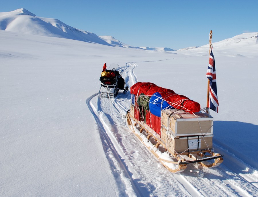 Snowsled History - Aiguille Alpine