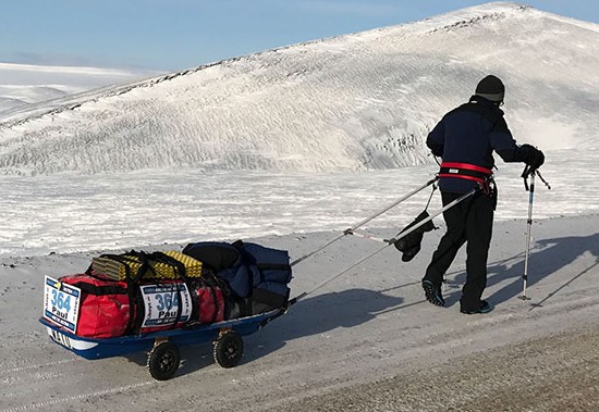 Pulk Wheels - Aiguille Alpine