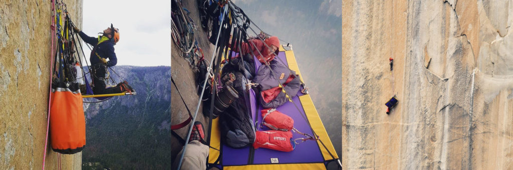 Portaledge progression - New designs - Aiguille Alpine