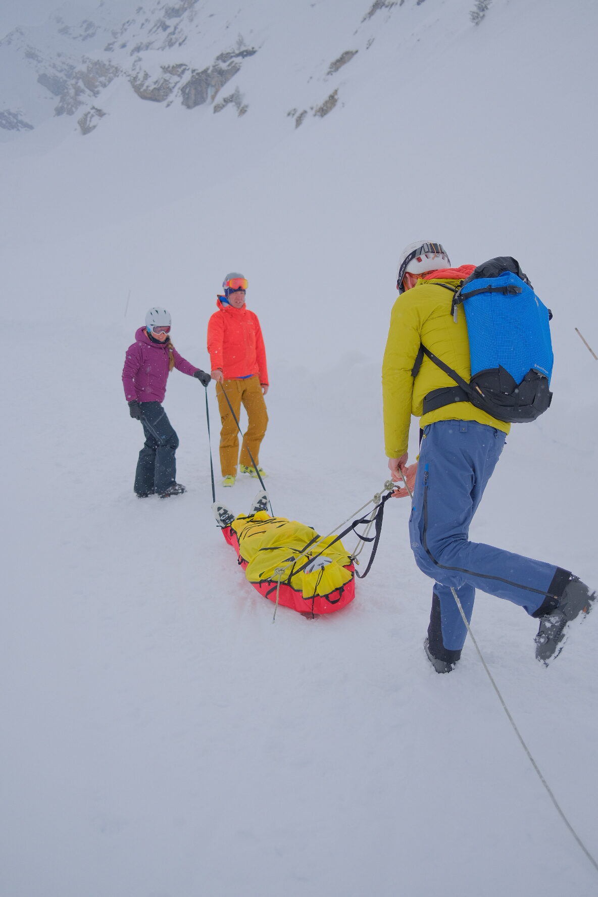 Ski Rescue Sledge - Aiguille Alpine